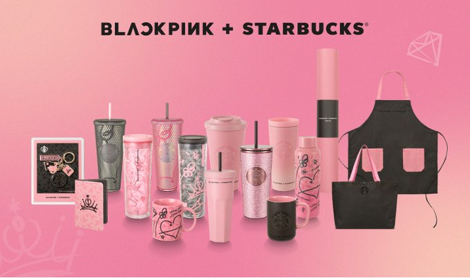 BERNAMA on Twitter: "Starbucks unveils BLACKPINK themed beverage, drinkware https://t.co ...