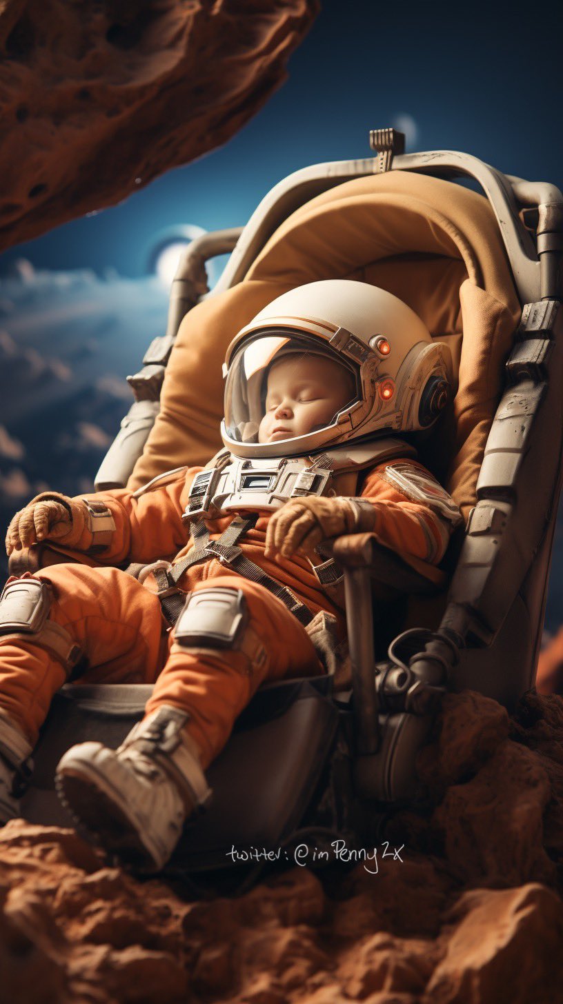 Nasa Astronaut In Diaper