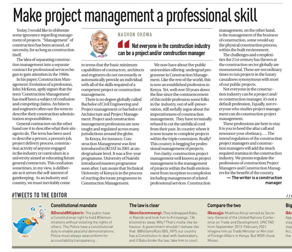 William Ochieng on Twitter: "@IngNdolo @TheIEK @AcekFL_Kenya @acmk_ke @JoyDoreenBiira @Gladys ...