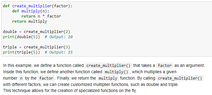 Phases🌱🔄 On Twitter 3️⃣ Returning Functions From Functions Python Also Enables Functions To