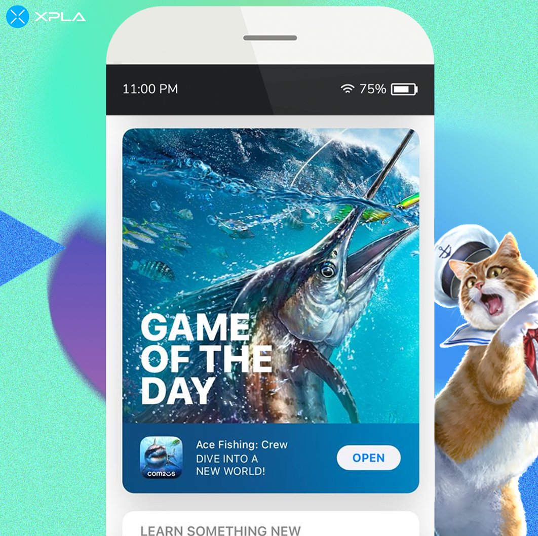 XPLA GAMES on Twitter: "📢Ace Fishing: Crew reached #1 in the Sports genre of the global App ...