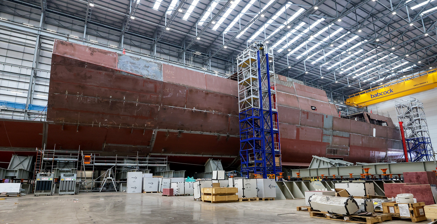 Navy Lookout on Twitter: ".@BabcockPlc says first Type 31 frigate HMS Venturer's construction is ...