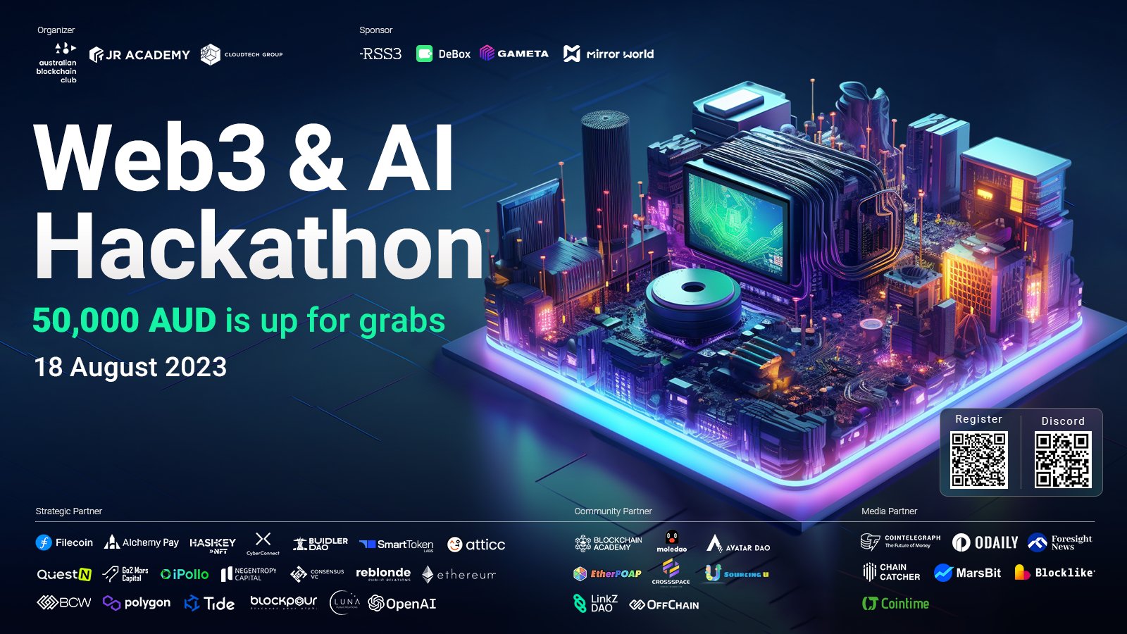 Web3 And Ai Hackfest On Twitter 🎉we Are Pleased To Announce That