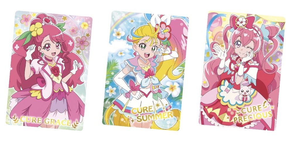 Eriol Irzahn on Twitter: "Precure All Stars These three lead girls from the last 3 seasons ...