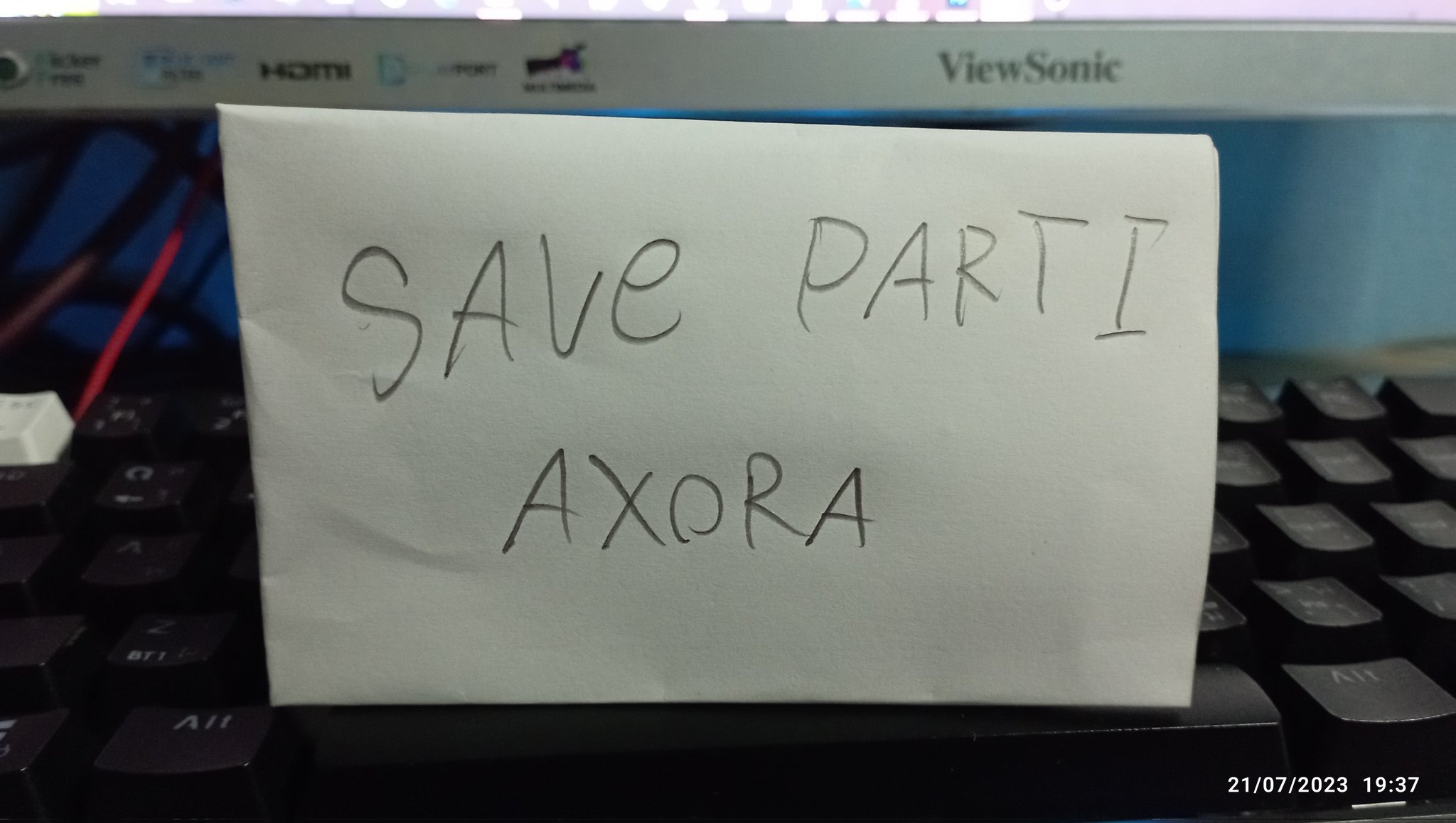 💫ARABICA🫠 ☄️ on Twitter: "รับฝากเซฟจาก Axora ไว้เรียบร้อยแล้วครับ slot1🫠 https://t.co/LfuzoaBj18 ...