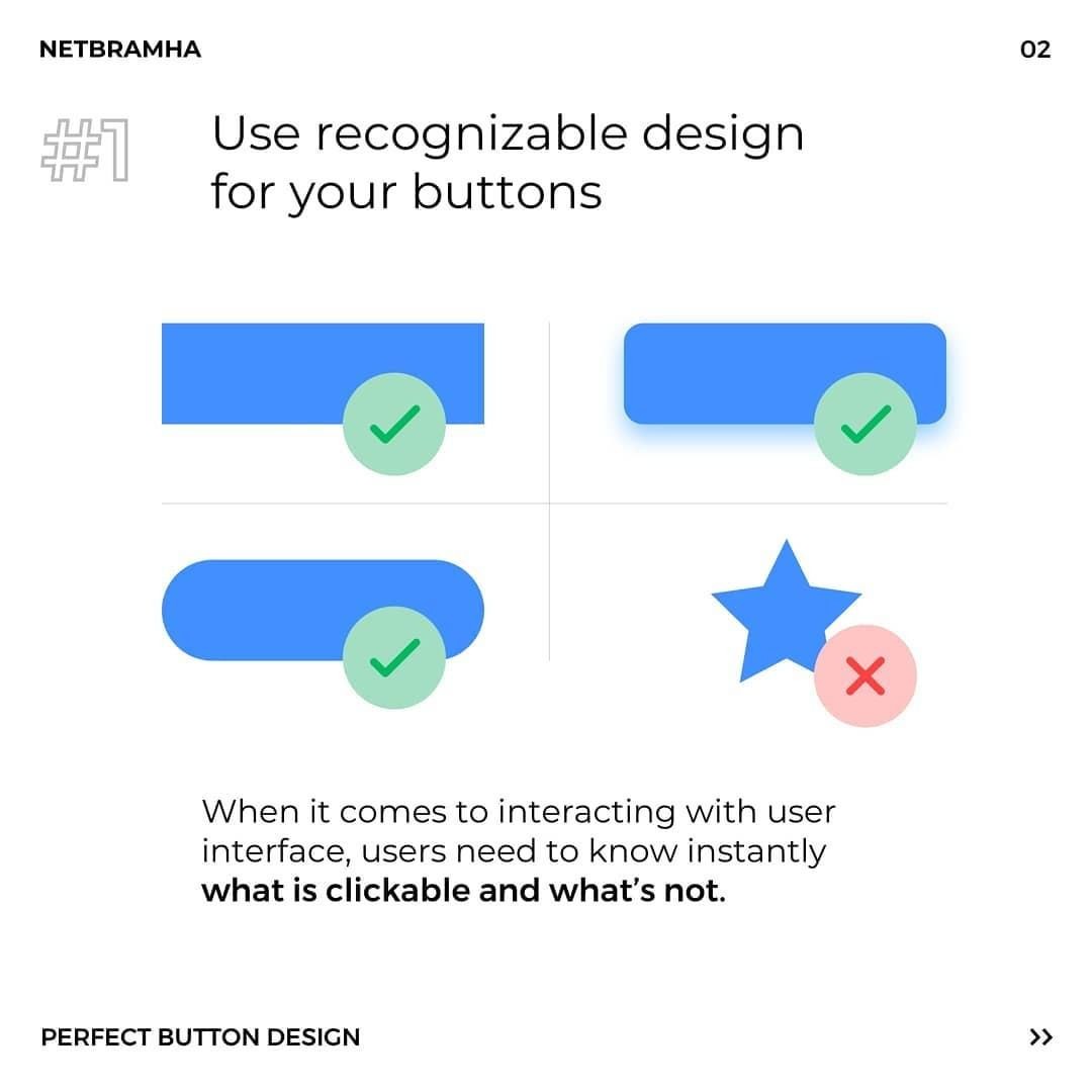 Hi guys 👋, checkout this article; Learn more about button design in U.I ...