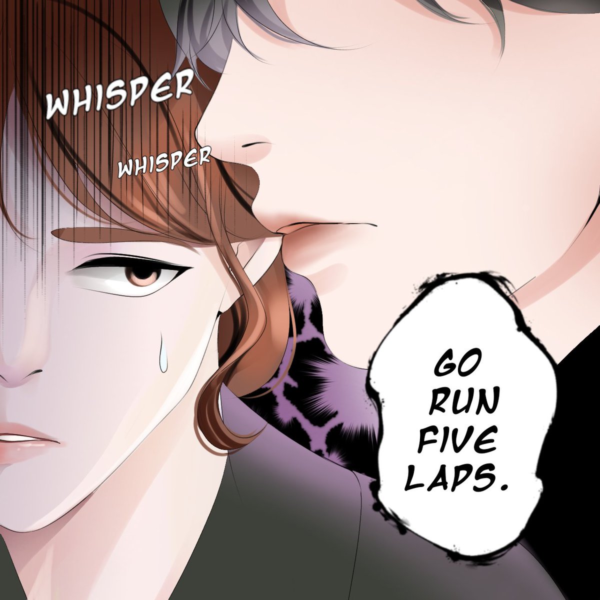 Running Laps Cartoon