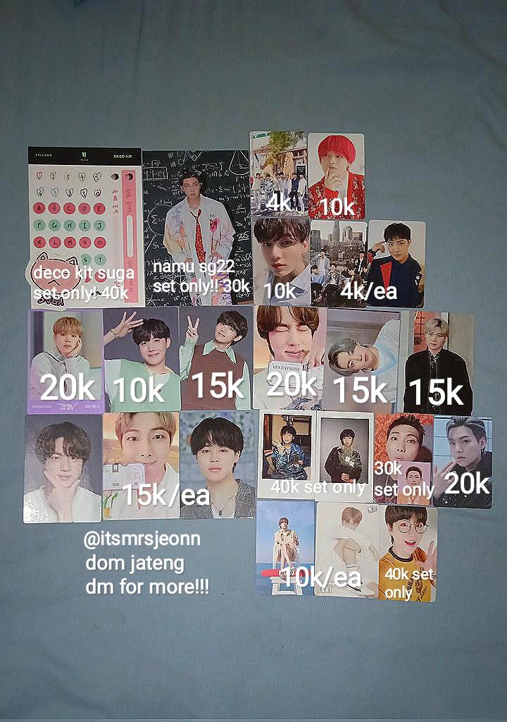 jeje wts era!! on Twitter: "🐰 WANT TO SELL / WTS 🍭 CLEARANCE SELL ALL ABOUT BTS [Help rt/like ...