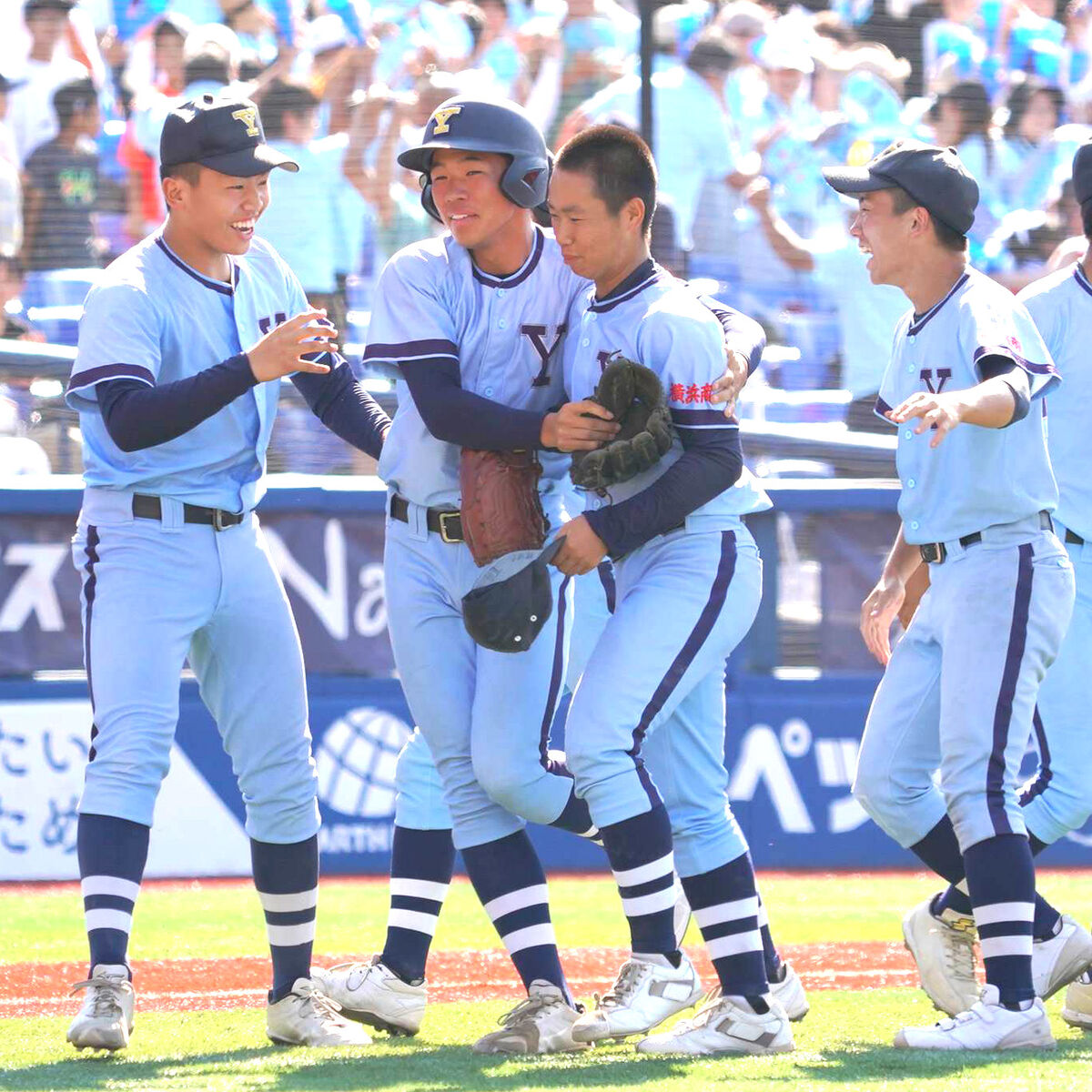 スポーツ報知 プロ野球取材班 on Twitter: "【 #神奈川 】横浜商が25年ぶりに4強。 伝統校「Y校」復活を誓う #野球 #baseball #yakyu https://t.co ...