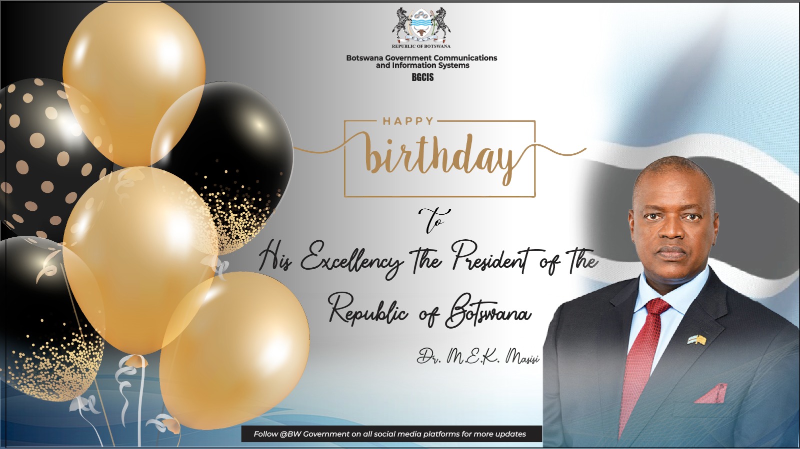 Botswana Government on Twitter: "Join us in celebrating the President ...