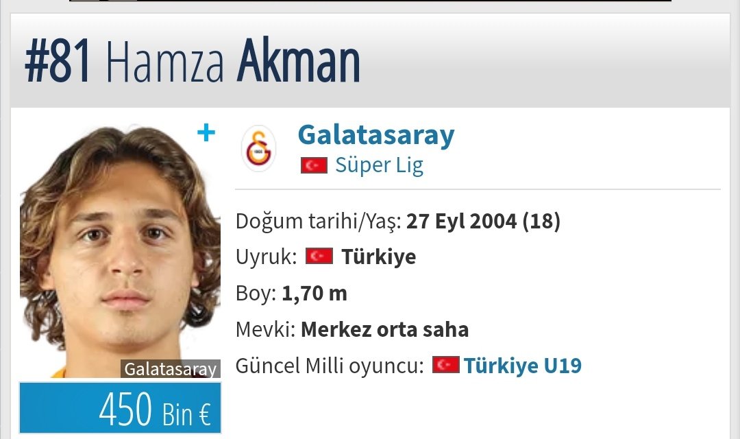 The ATİBA ⚫⚪ on Twitter: "Hamza Akman 450K€ .. Demir Ege Tıknaz 50K€ öyle mi :) ? Bu ...