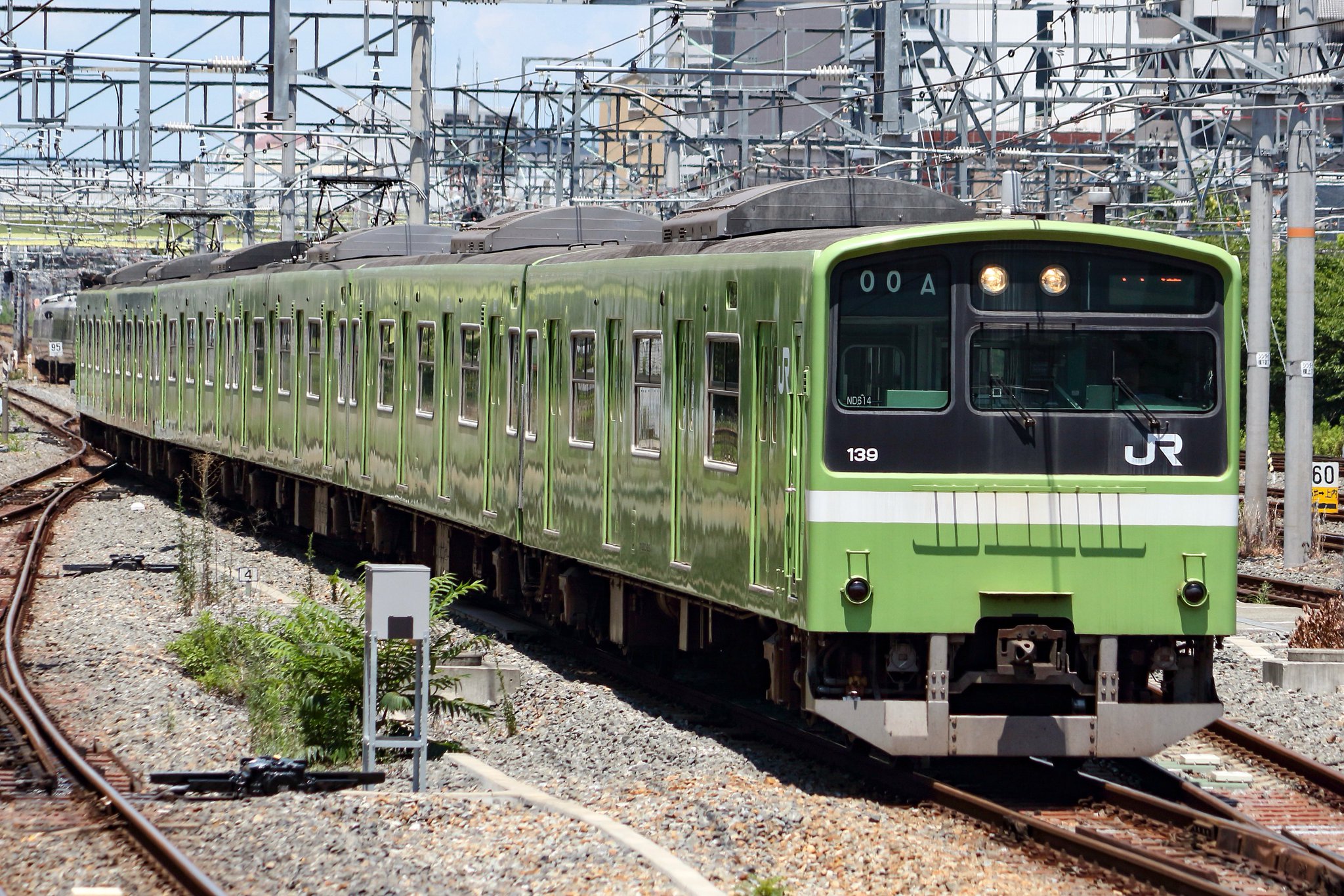 AS on Twitter: "2023/07/21(金) 回6443M 201系ND614編成 https://t.co/u0QxmTRF3V" / Twitter