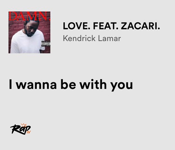 Relatable Iconic Lyrics On Twitter Kendrick Lamar Love