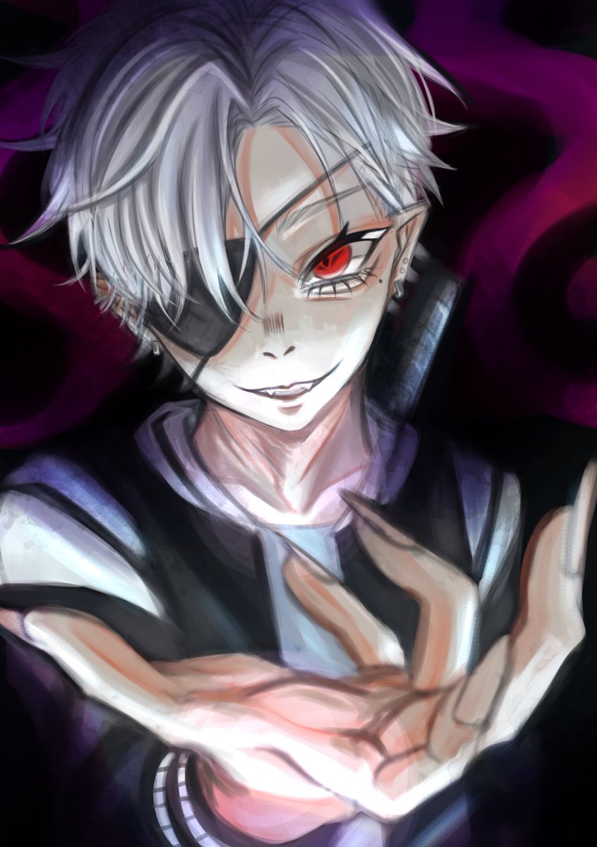 俺で良けりゃ話してくんない?」 #KuzuArt #VCRGT絵」|9ziR_🐳のイラスト