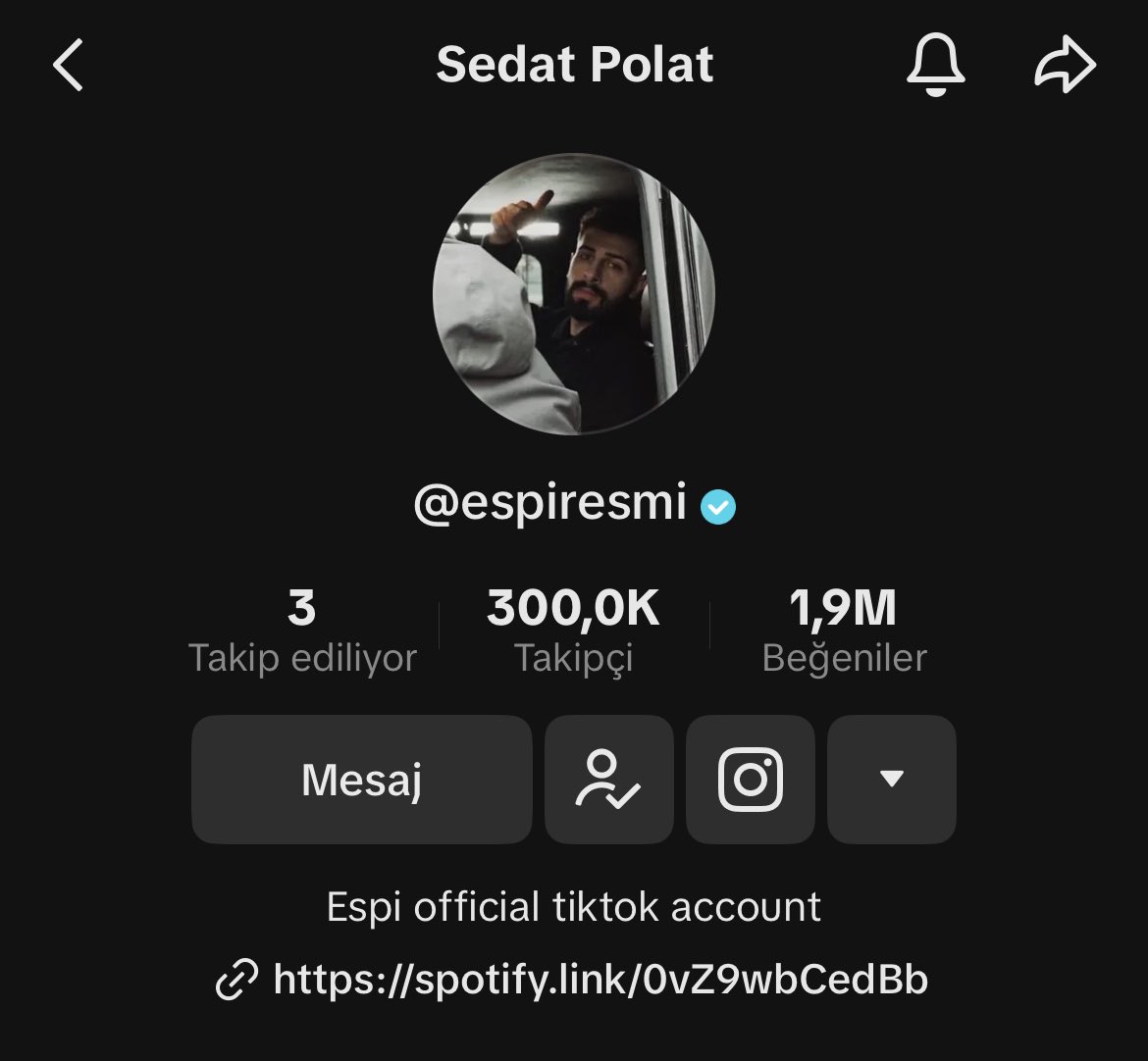 Sedat Polat Official FC on Twitter: "300k 🥳 #sedatpolat • #espi https://t.co/zry6jvfOBX" / Twitter