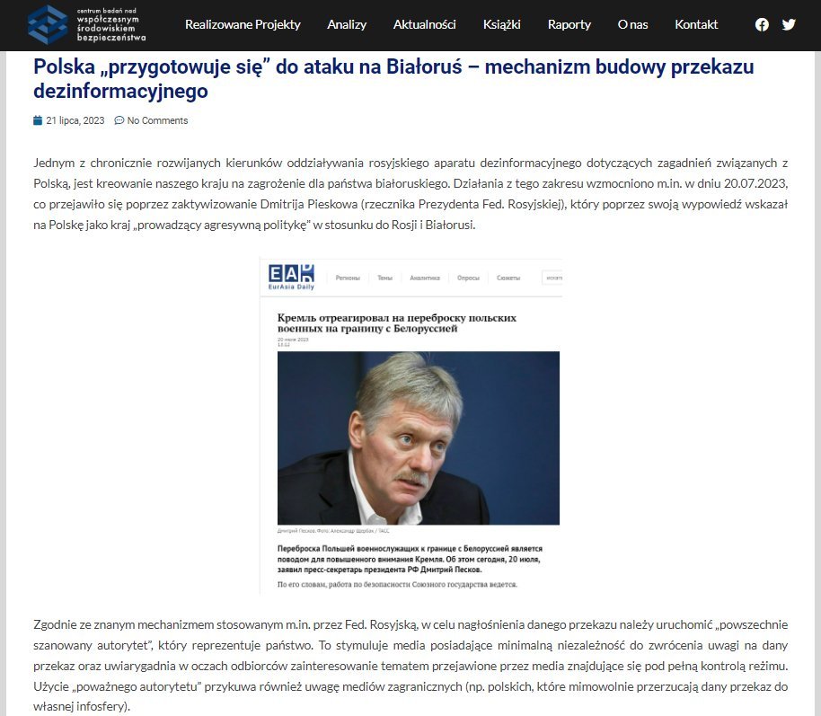 Michał Marek on Twitter: "Serdecznie polecam Państwu kolejny materiał na temat bieżących ...