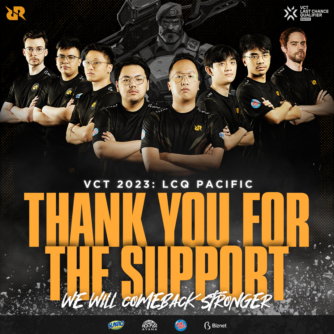 Team RRQ on Twitter: "This is a tough loss to take. Although we came up short on our goals to ...