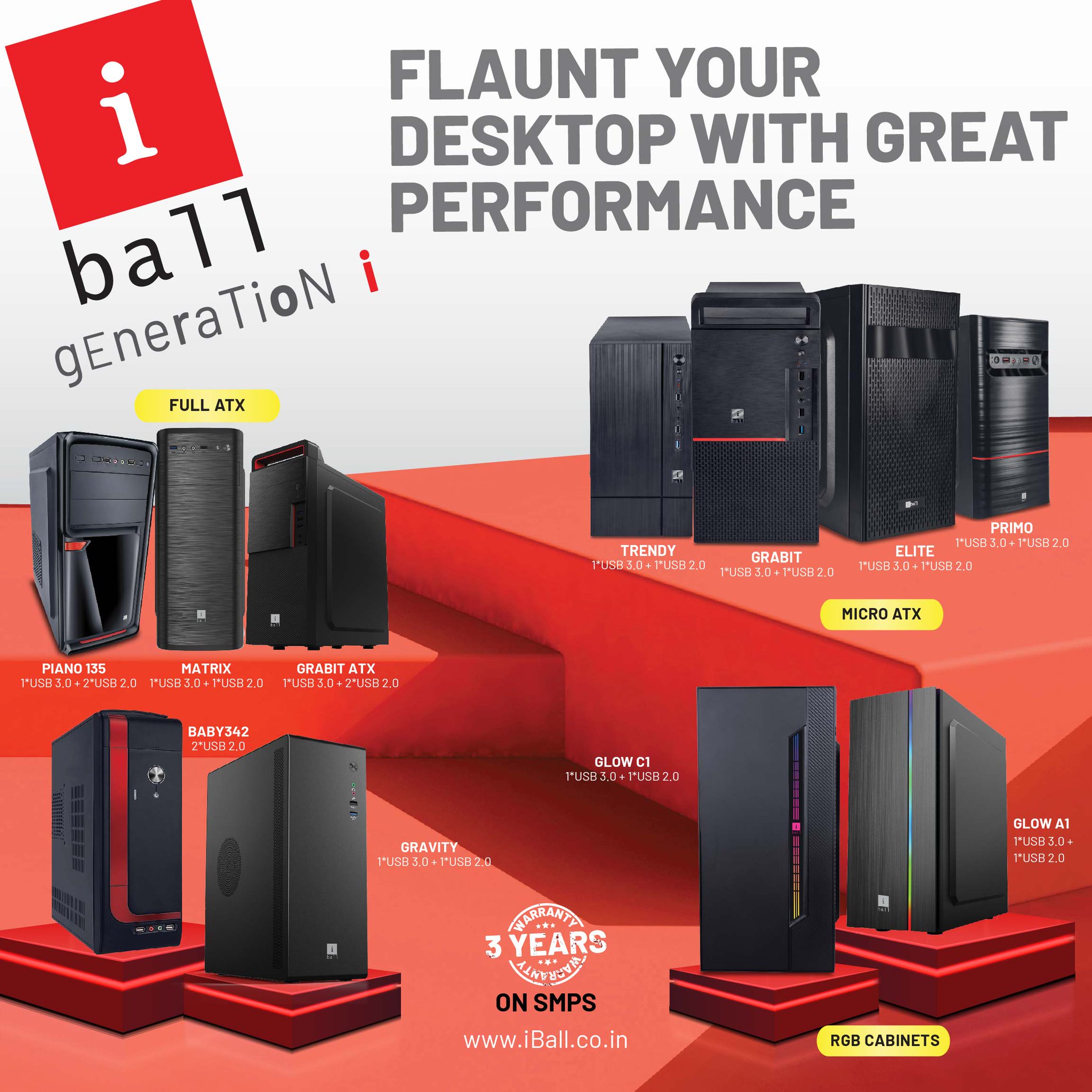 Creative Newtech Limited on Twitter: "Flaunt Your Desktop With Great Performance with iBall. # ...