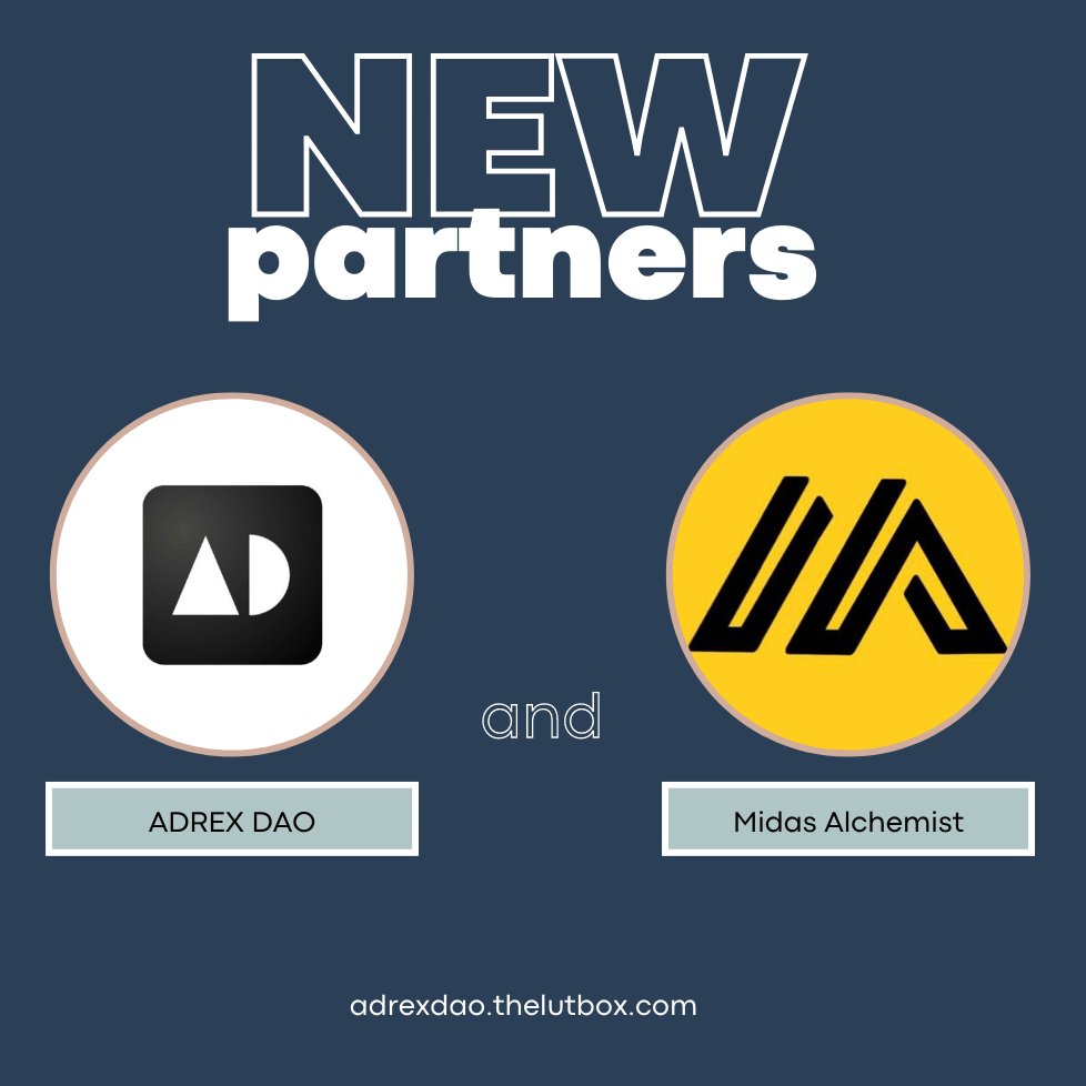 ADRΞX DAO on Twitter: "We are Happy to announce @MidasAlchemists 🤝 @adrex_dao They Have our ...