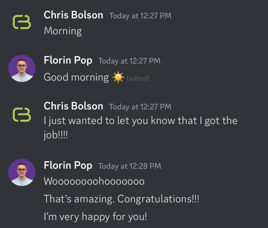 Florin Pop π¨π»βπ» On Twitter Chris An Active Member Of Our Icodethis
