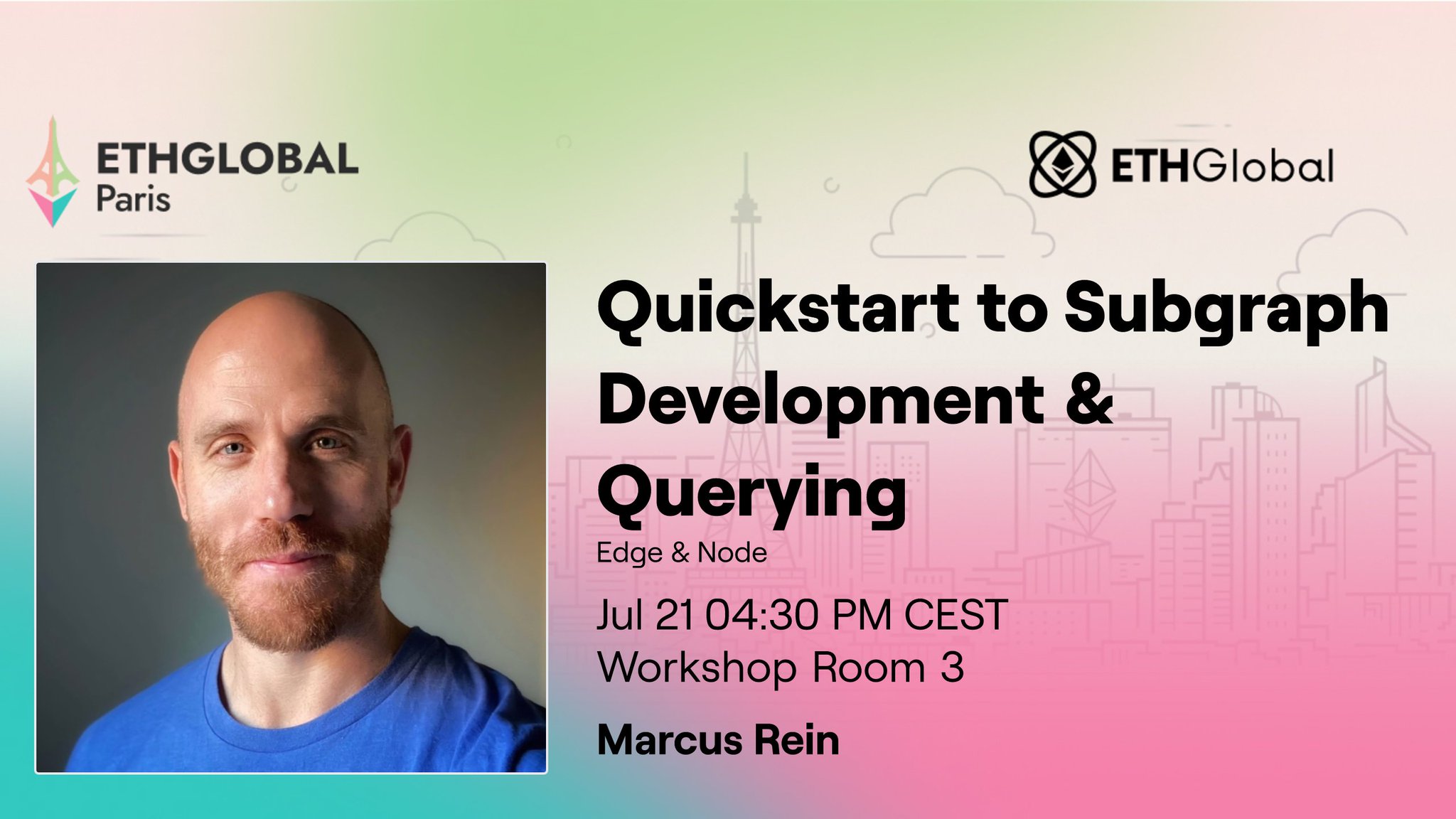 ETHGlobal on Twitter: "Quickstart to Subgraph Development & Querying with @Marcus_Rein_ https ...