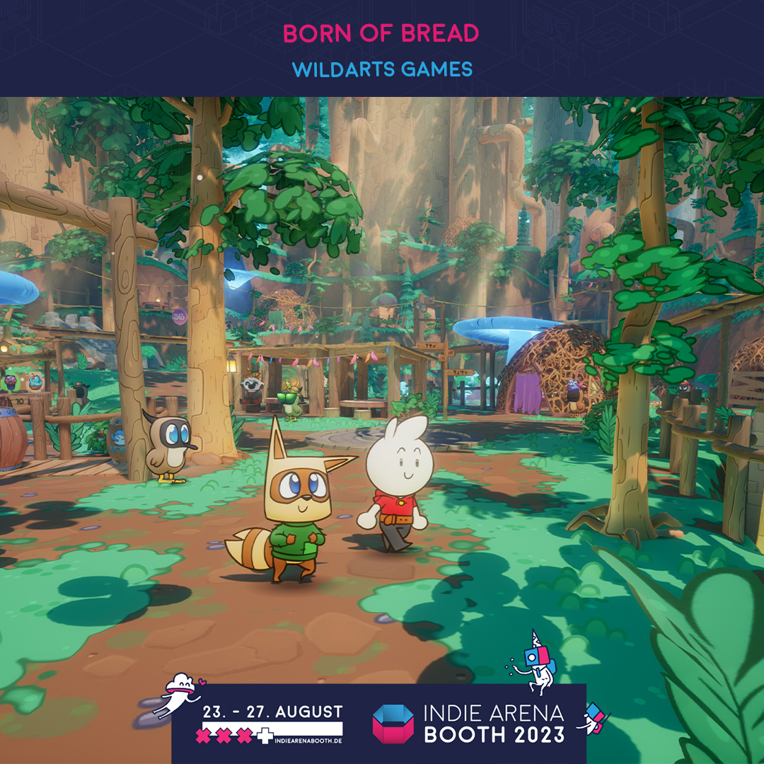 Indie Arena Booth on Twitter: "🕹️Born of Bread🕹️ Play as a flour golem who possesses a childlike ...