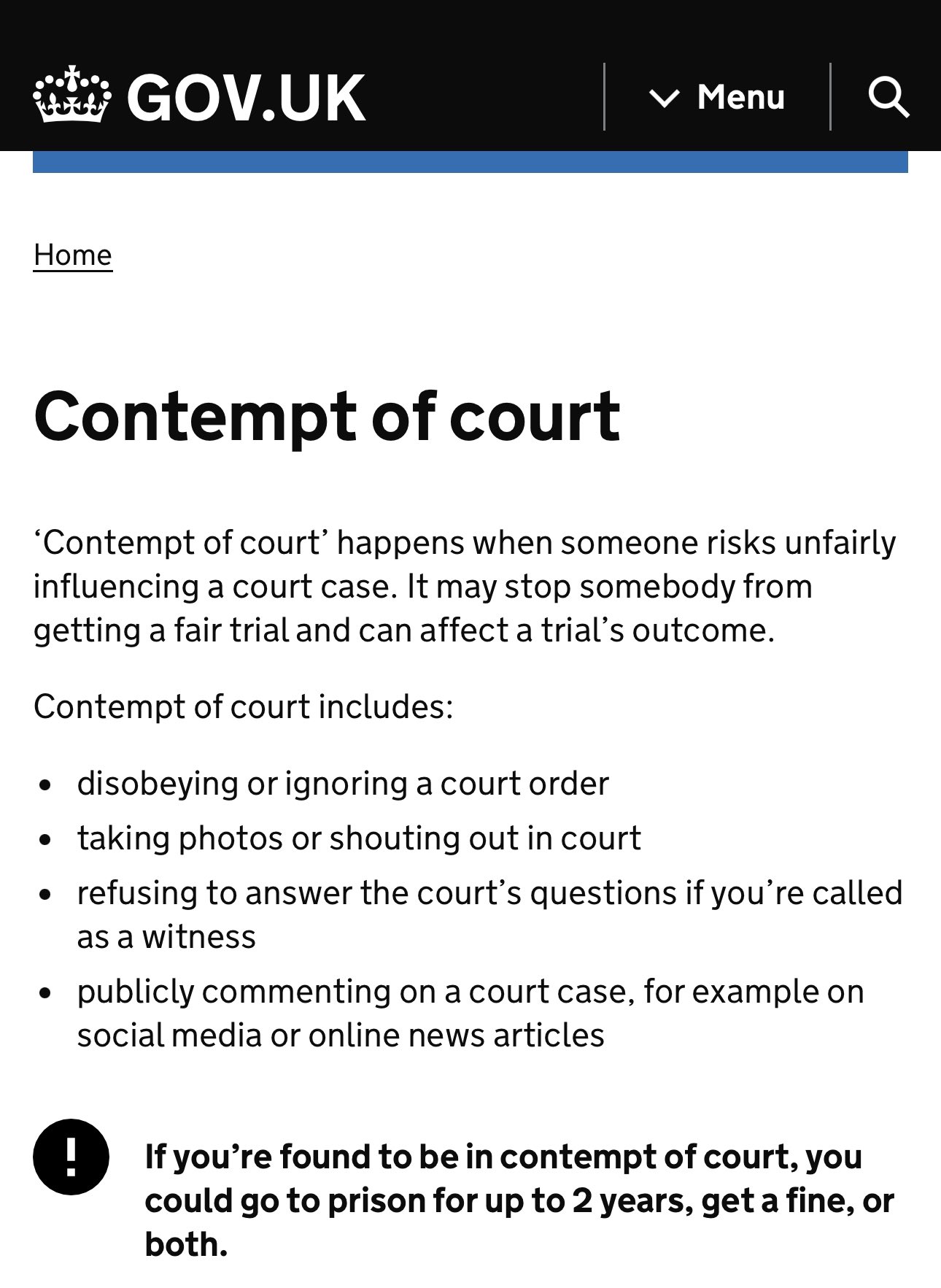 Court Contempt Quotes