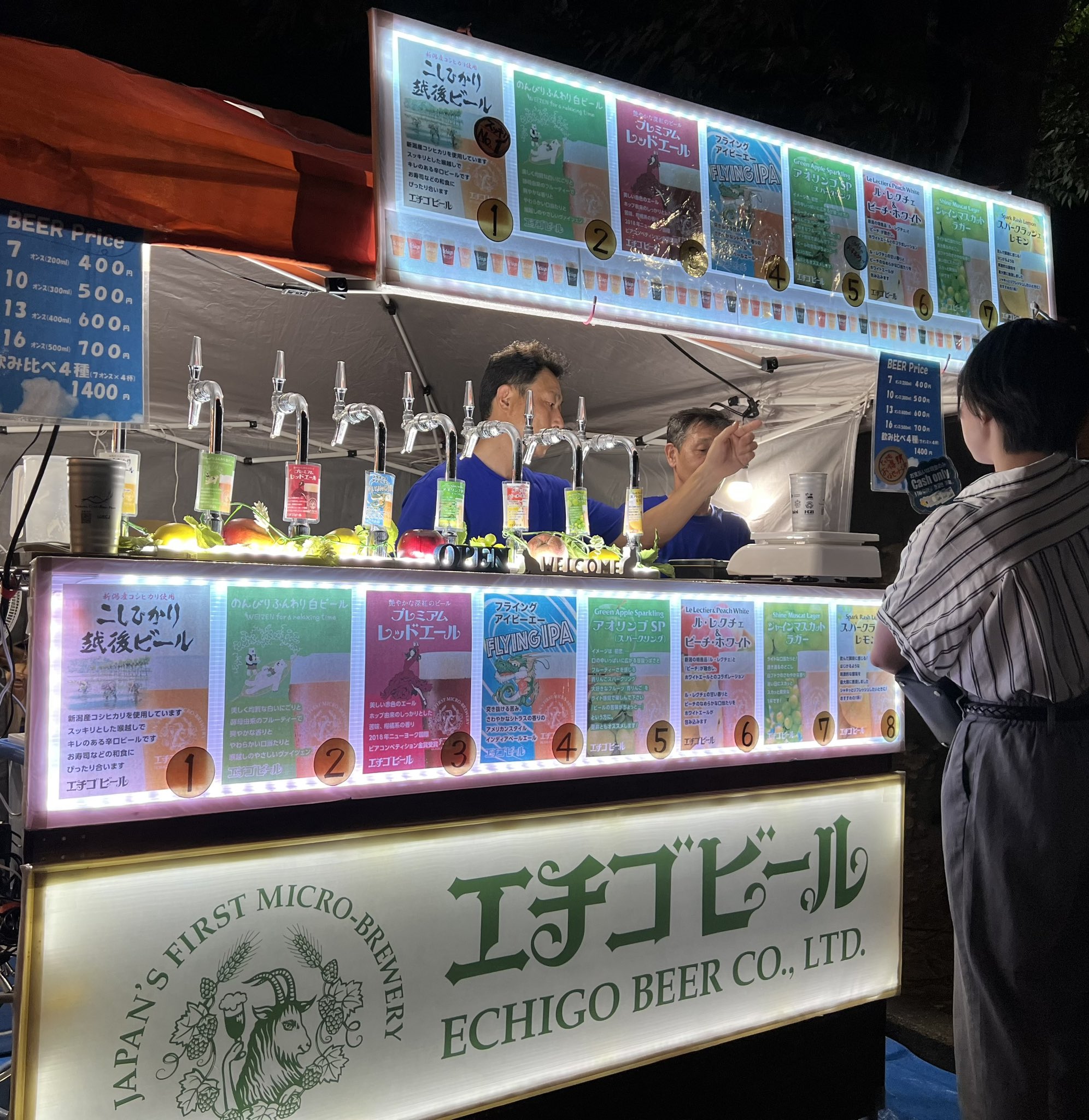 Hiroaki Bessho 別所弘章 on Twitter: "つくばビアフェスにエチゴビールも出店しています😆 ️全国第一号地ビールの最古参ブルワーが老体に鞭打ってビールをサーブしています ...