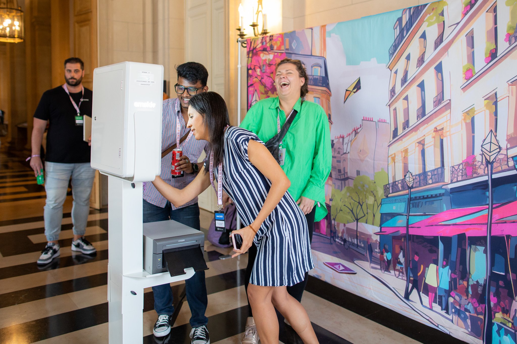 ETHGlobal on Twitter: "Good vibes only at ETHGlobal Paris ☀️ Don't forget to visit: 📸 our ...