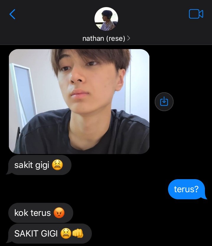 mora ;꧔ on Twitter: "sungjay hoonjay few tweets au ; agam kalau nathan sakit gigi. cw ...