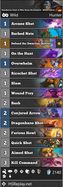 Hearthstone On Twitter [duels] Silberfuchsin Reached 12
