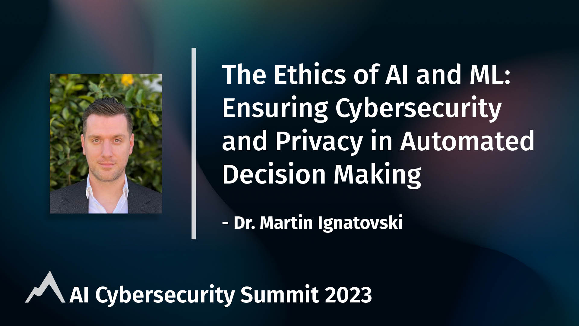 SANS Institute on Twitter: "📺 #AISummit Talks are live! ️ 🗣 Featured Expert: Dr. Martin ...