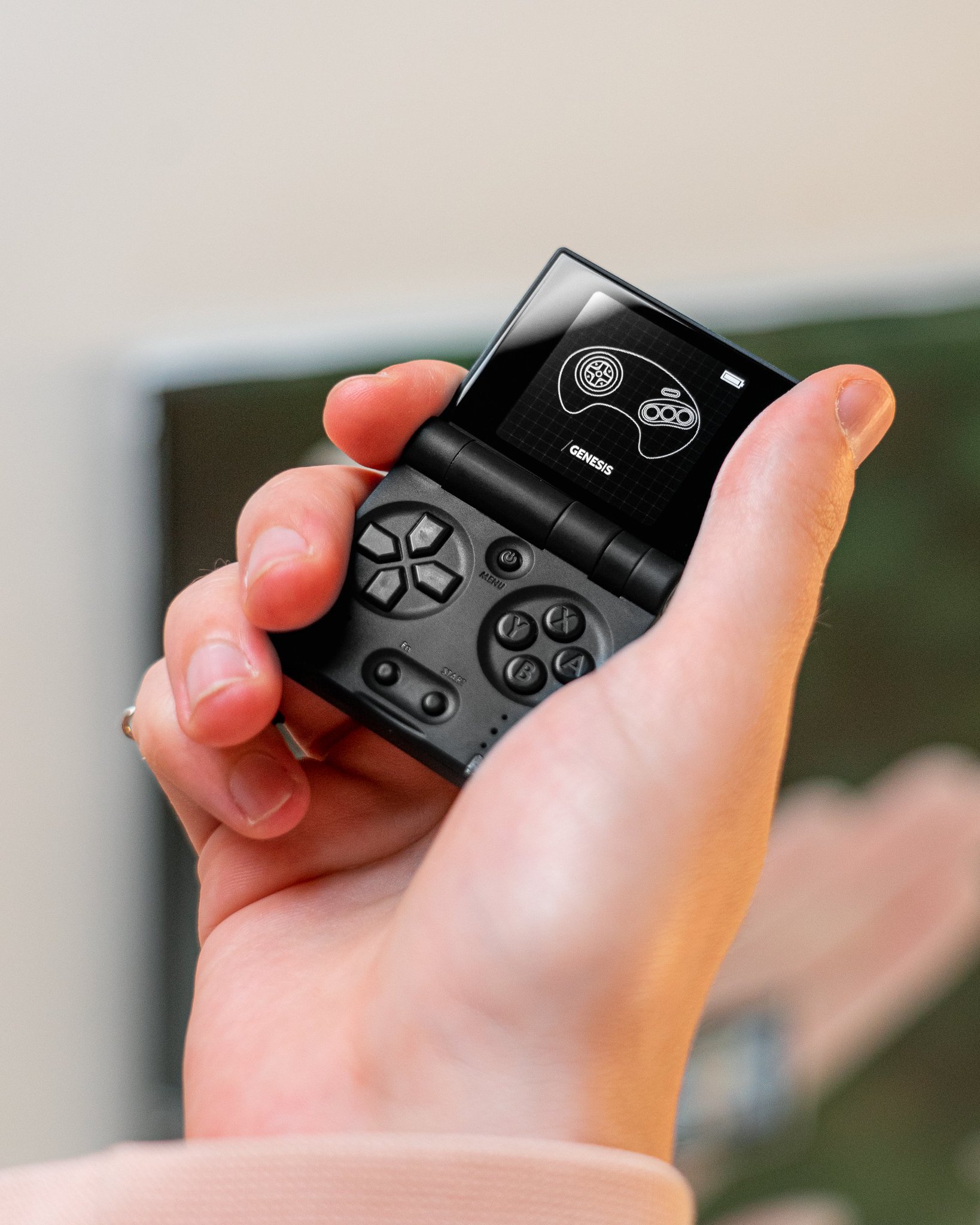 FunKey S - the world's smallest foldable handheld on Twitter: "Feels perfect in the hand 👌 # ...