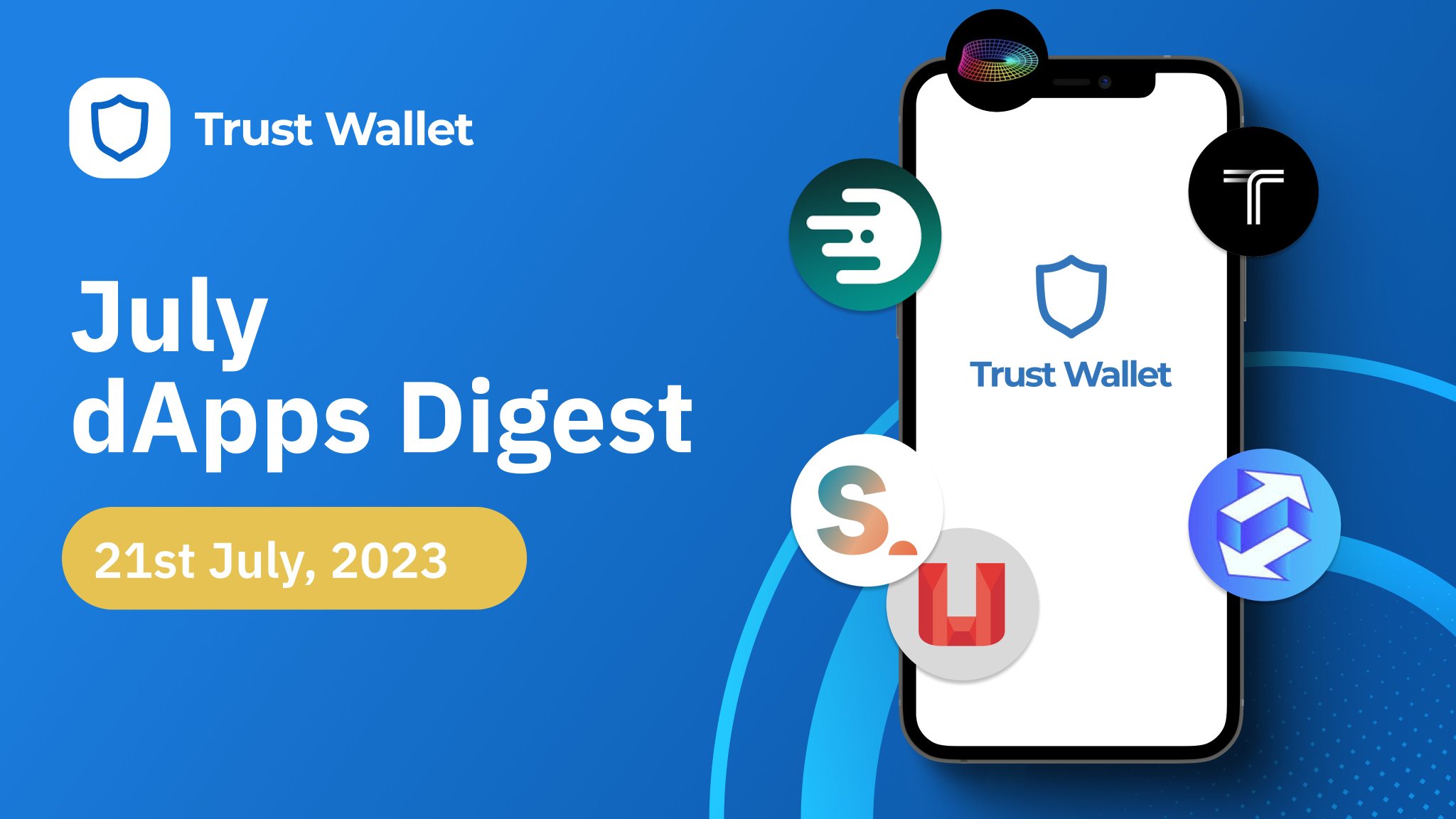 Trust Wallet on Twitter: "Presenting our July edition of #dAppsDigest! Five featured #dApps ...