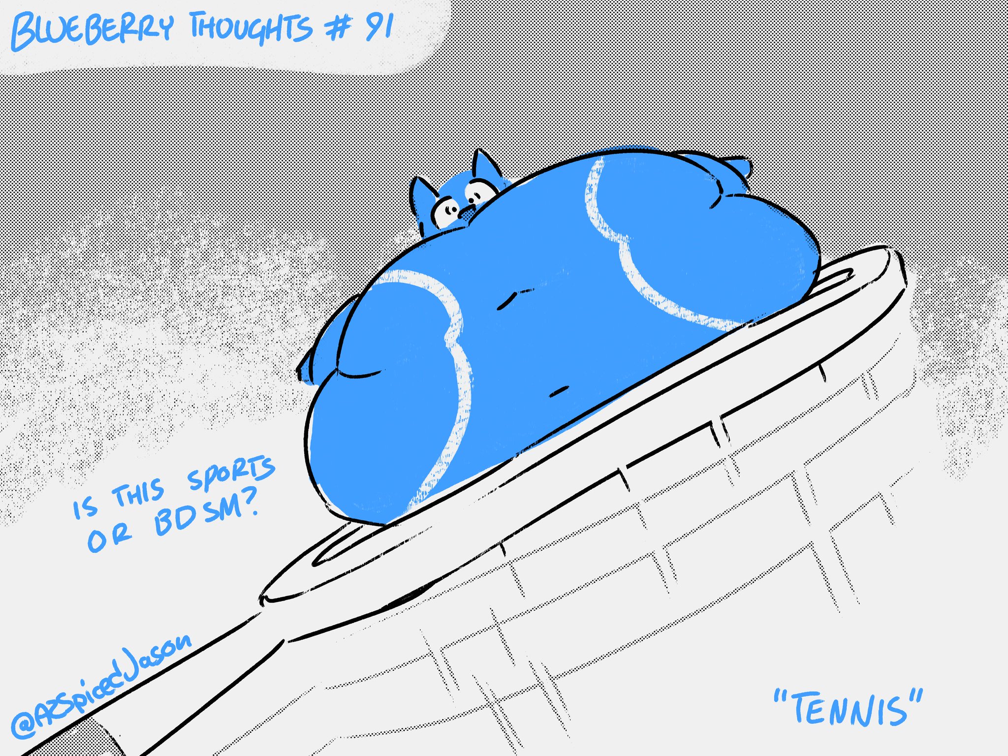 spicy bunny!🔞 on Twitter: "Blueberry Thoughts #91 - Remember to only do stuff like this with ...