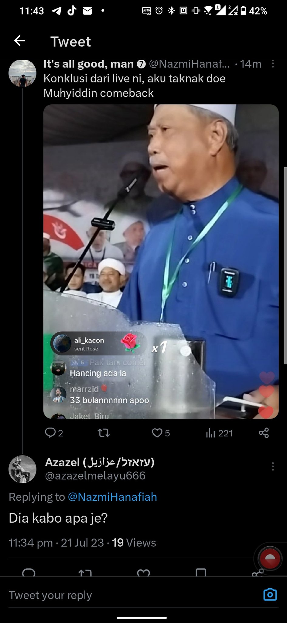 It's all good, man on Twitter: "Aku kena soft ban keee😭😭😭😭 https://t.co/Xu9yS1aIga" / Twitter