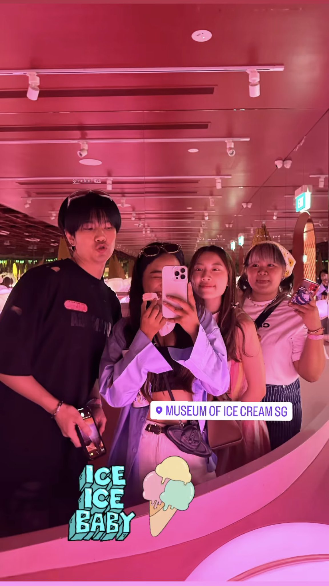 Build PH on Twitter: "📍Museum of Ice Cream SG with Pollypastel CEOs and bffc. 💙 Happy you're ...