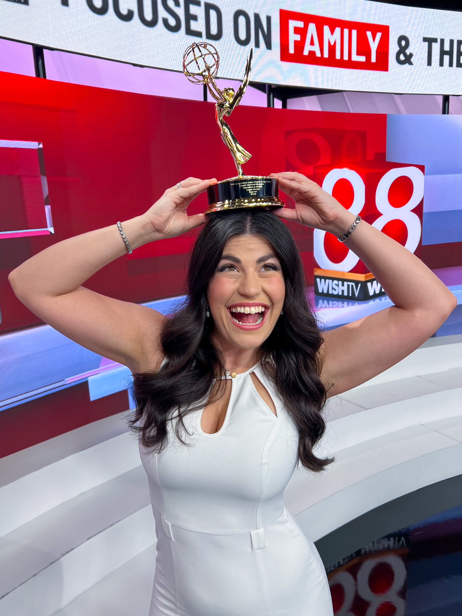 Angela Moryan on Twitter: "Personalized dessert at @RuthsChris ️ personalized @GreatLakesEmmys ...