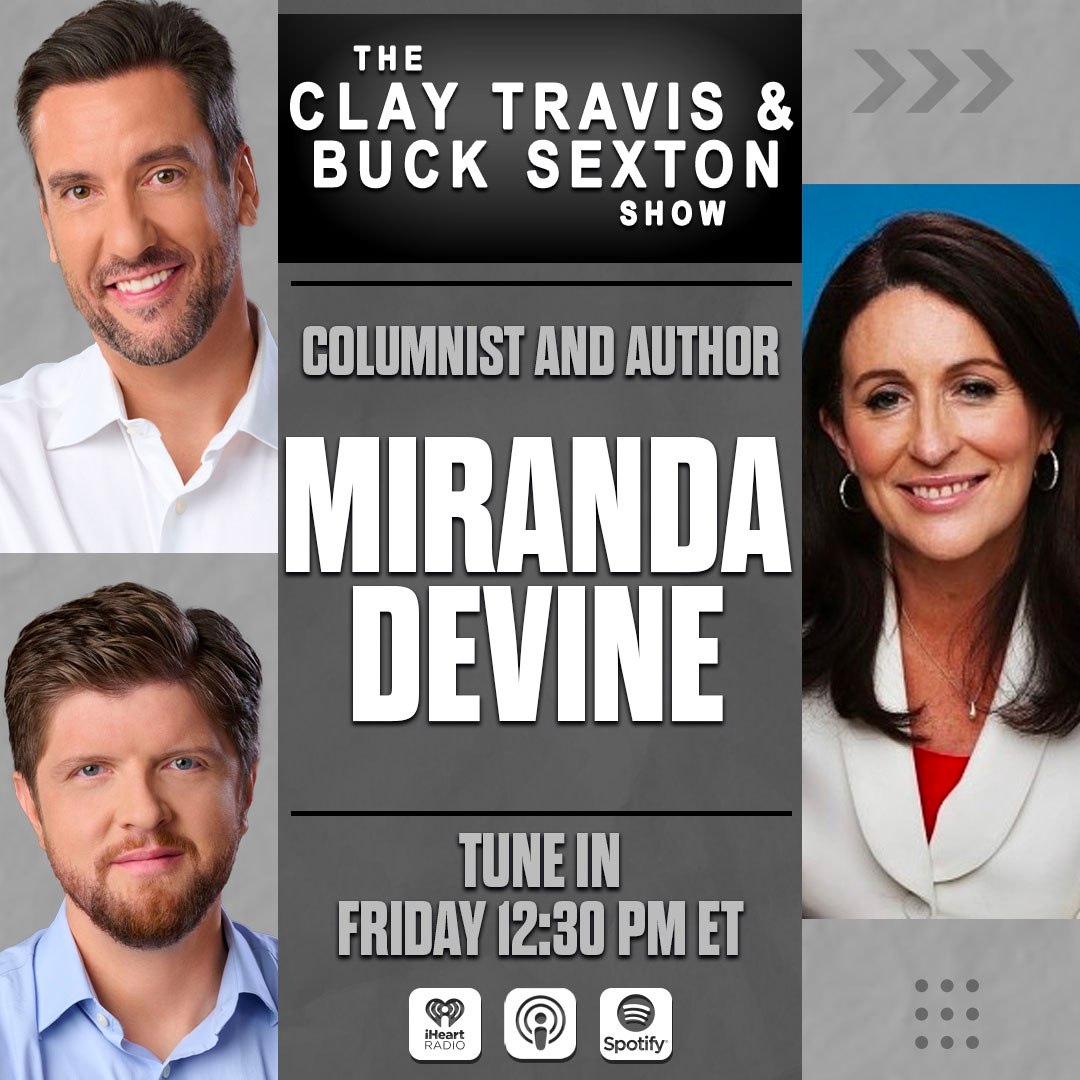 The Clay Travis & Buck Sexton Show on Twitter: "Coming up soon with C&B @mirandadevine... Listen ...
