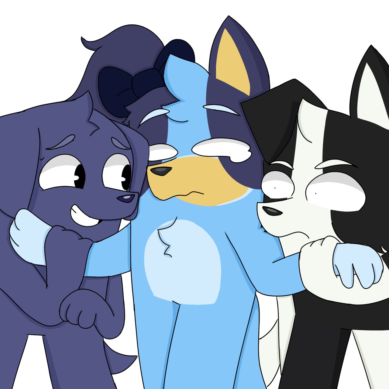 Jic Jicu on Twitter: "Bluekenluc #blueyfanart #blueyart https://t.co/WCJNgWPGCQ" / Twitter