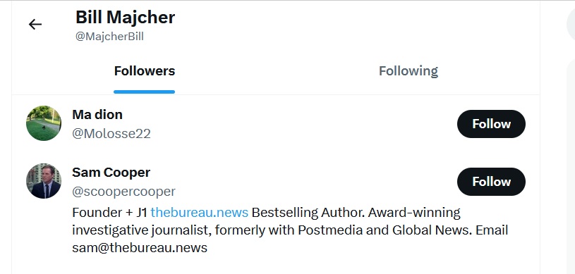 Gt Lem 林 家 聰 On Twitter Scoopercooper Follows William Majcher On Twitter Who Has Been 4702