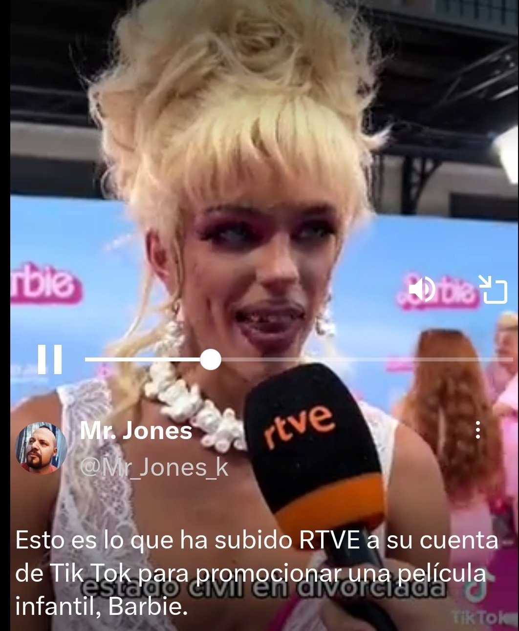 Nuria Coronado on Twitter: "🚨Una pelicula para menores. Eso se supone que es "Barbie" También un ...