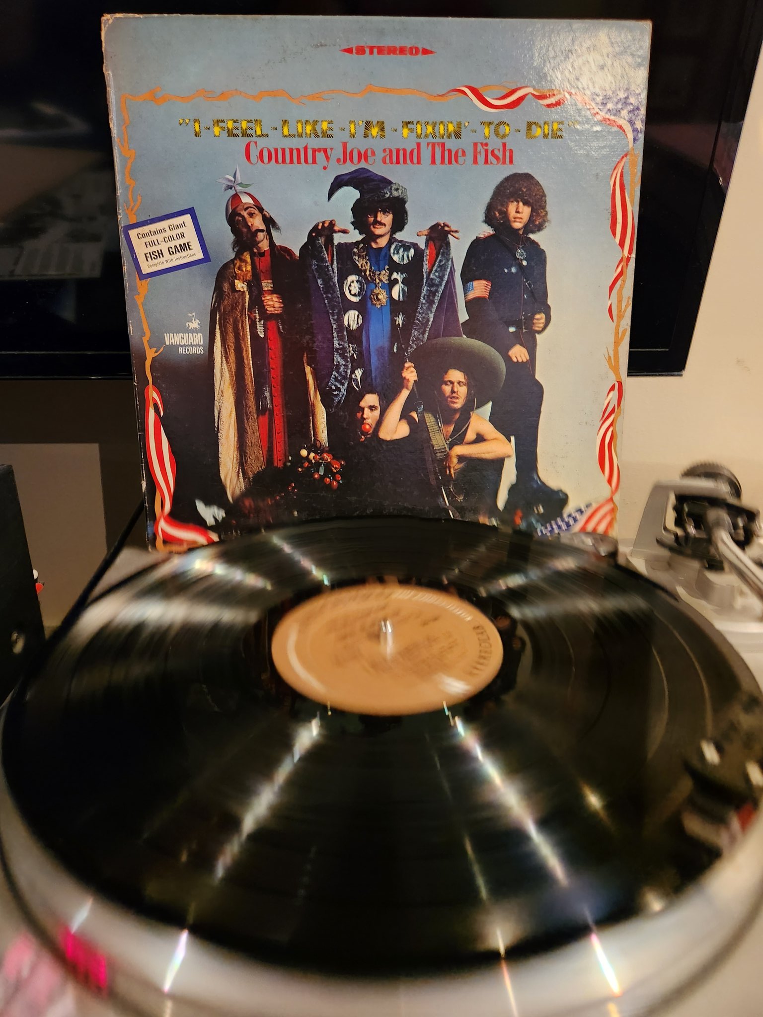 Spin Vinyl on Twitter: "Country Joe And The Fish's second album was famous for the anti war song ...