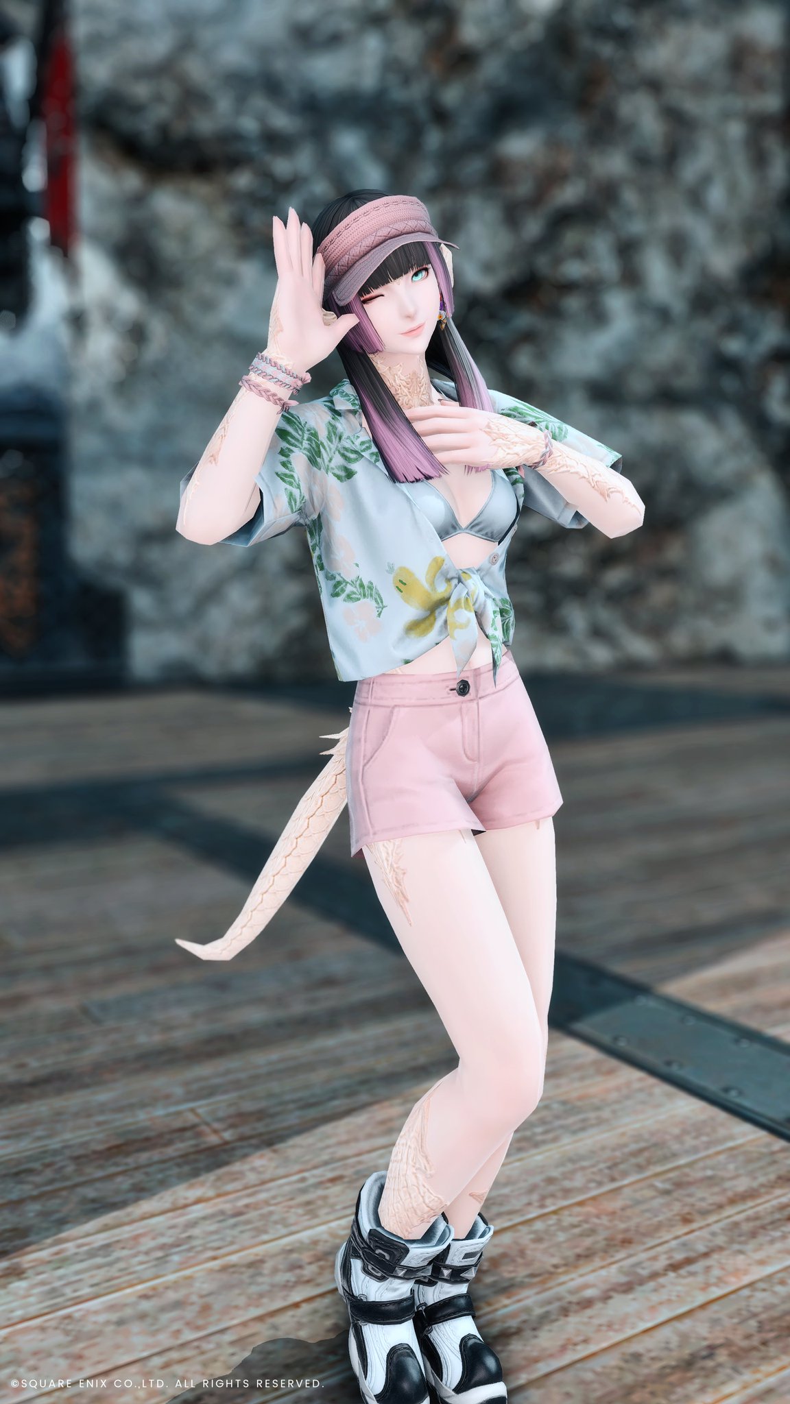 だん@FF14🜸 on Twitter: "#おはウラ & #おやウラ です エオルゼア体操覚えたかな？💕 #FF14 #本日のアウラ #メスラ #GPOSERS https://t.co ...