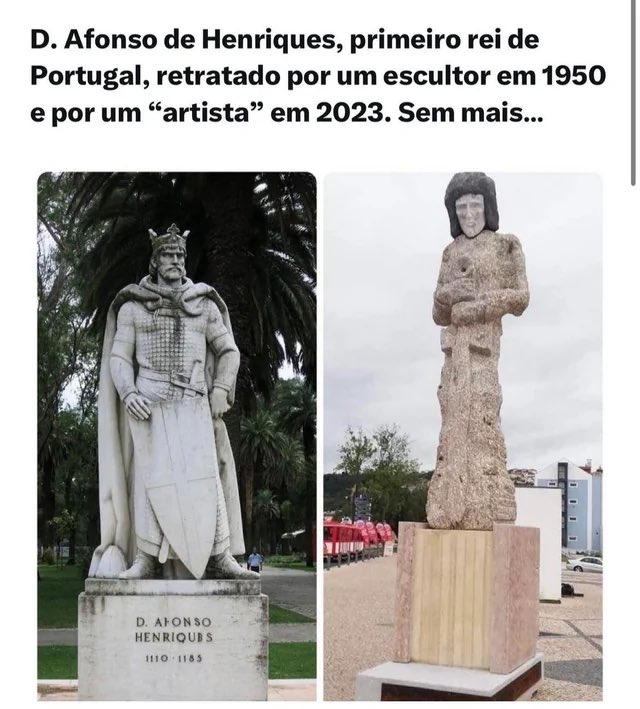 Kid…🙂 on Twitter: "Lamento dizer-vos mas o D. Afonso Henriques do século XXI está muito bem ...