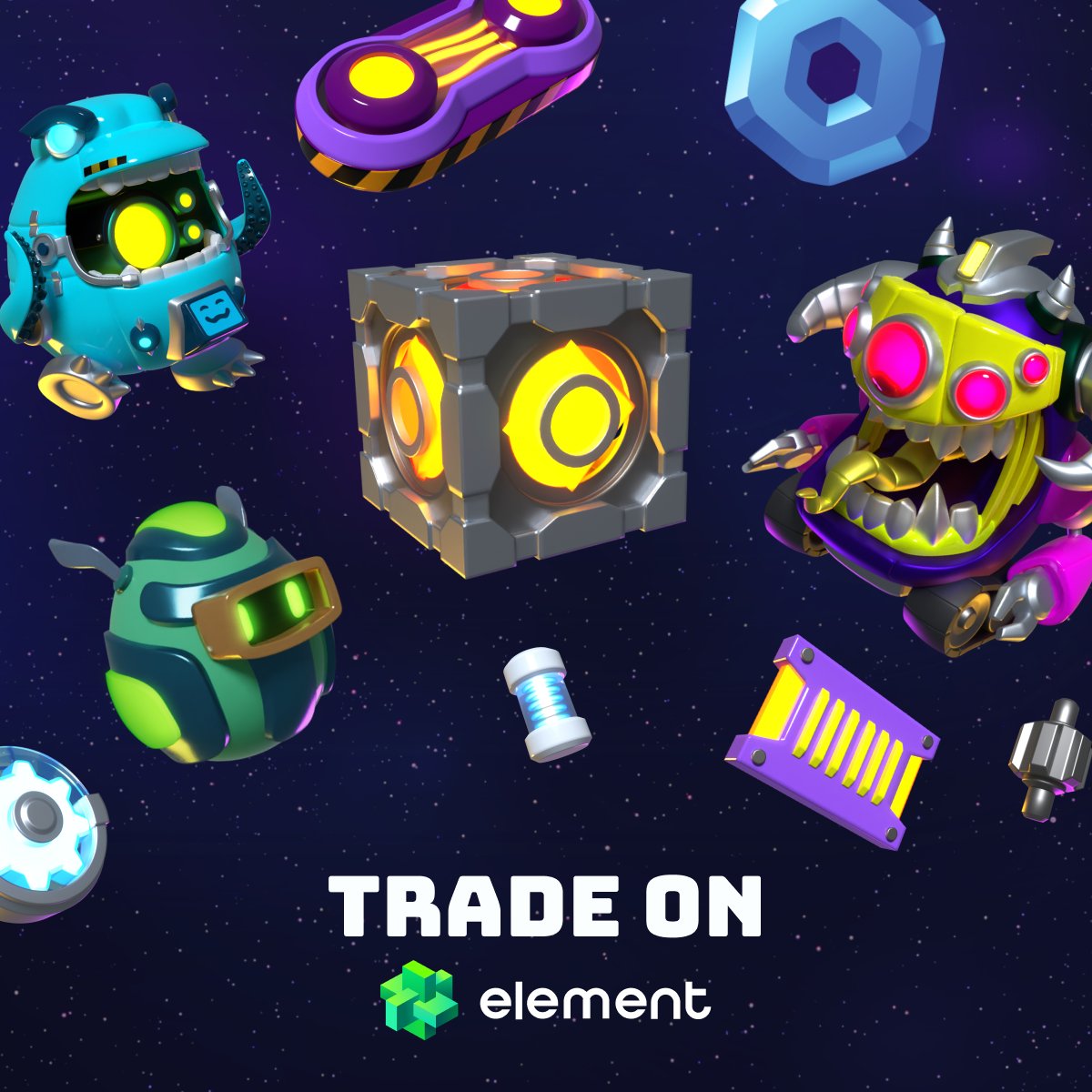 Robots.Farm | zkSync Era 👀 on Twitter: "Exciting news! 🤖Our partnership with @Element_Market ...