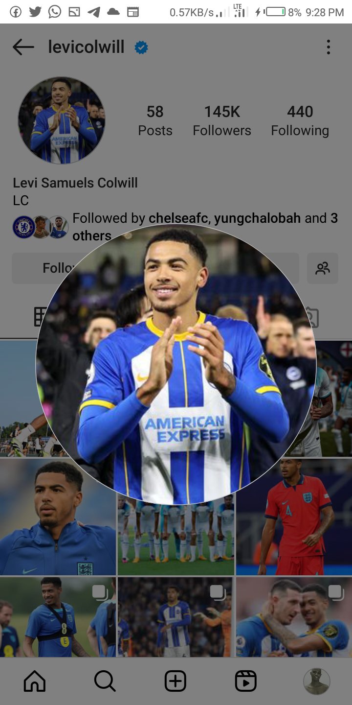 Daniel Chima on Twitter: "@CFCDaily Levi Colwill's IG pic https://t.co/CXjJ6CGBMy" / Twitter