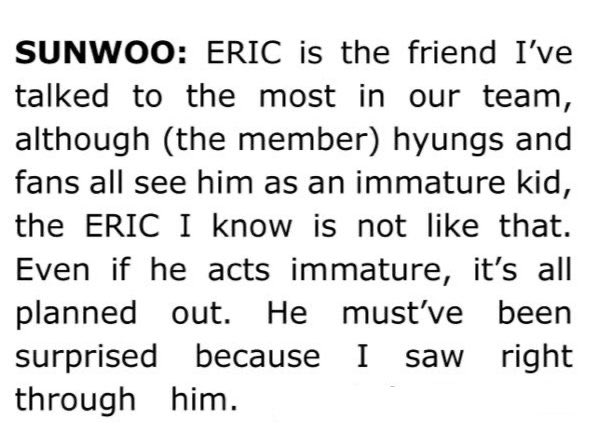 mar 🤍 on Twitter: "this really reminds of what i read about sunwoo looking way happier now after ...
