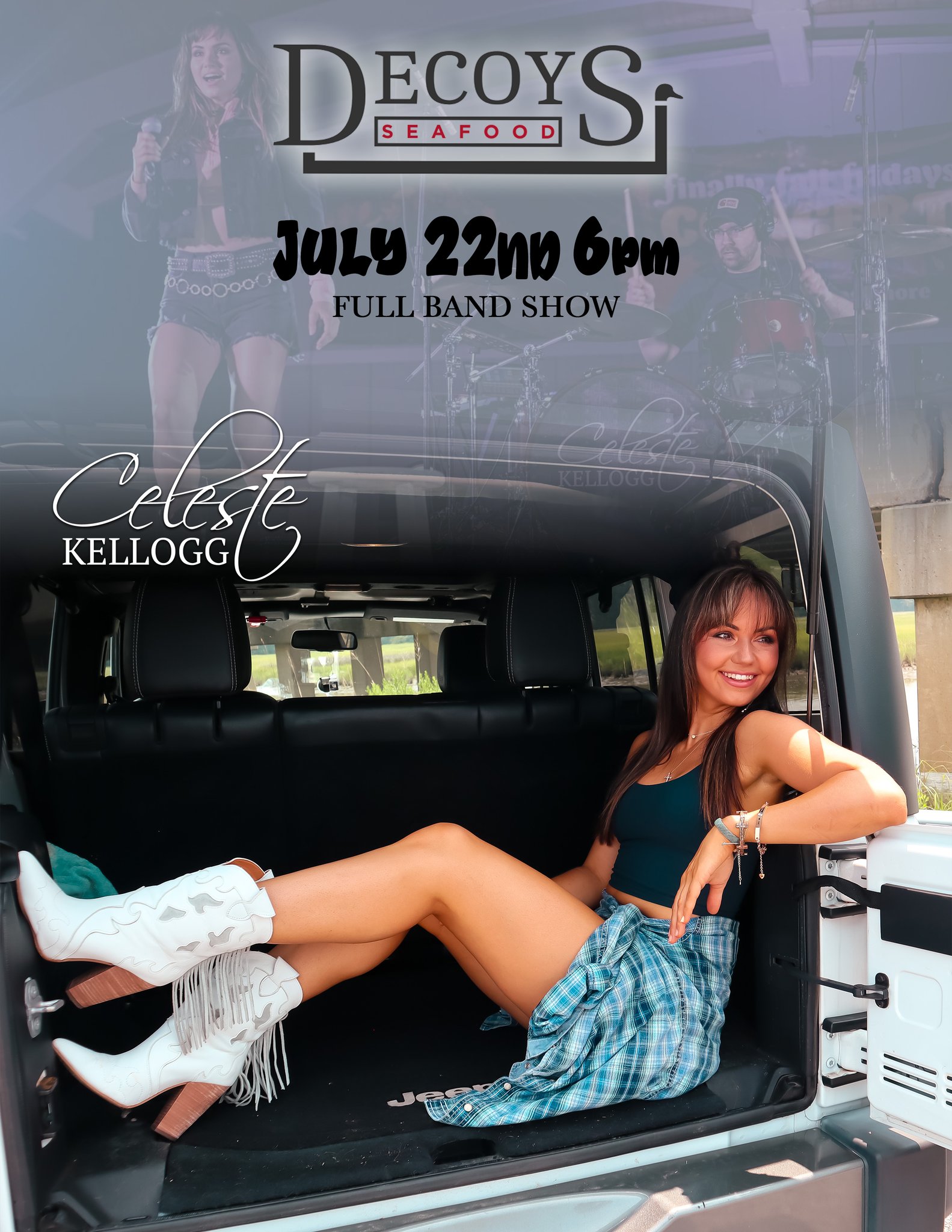 Celeste Kellogg on Twitter: "SUFFOLK, VA: HEY Y'ALL! We're BACK at Decoys Seafood tomorrow from ...