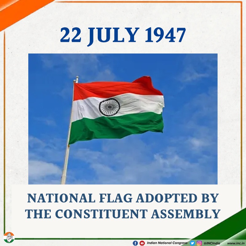Indian National Congress Flag Image